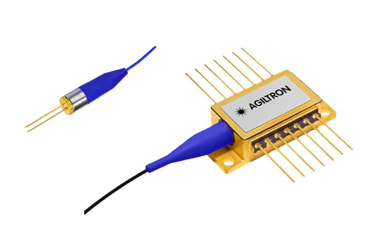 Fiber Coupled Single Mode and Polarization Maintaining Laser Diode: 350-1650 nm - Agiltron Inc.