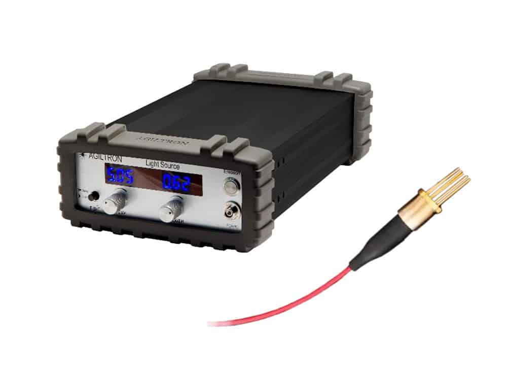 Fiber Coupled Fast Tunable Laser (VCSEL, 1550, 1060 nm) - Agiltron Inc.